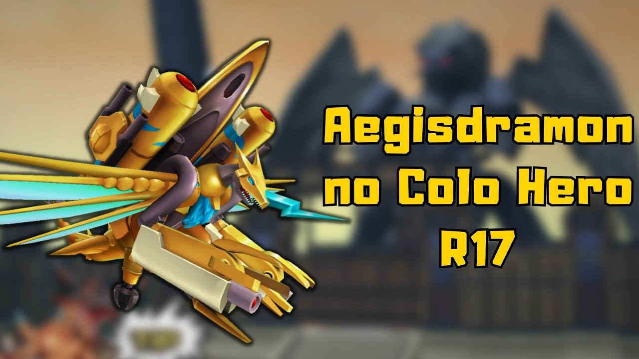 Aegisdramon no Colo Hero 17 - Digimon Masters Online - YouTube