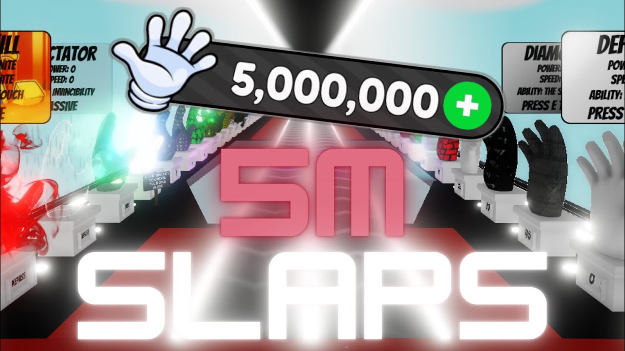 5M Slaps (LEGENDARY) | Slap Battles - YouTube
