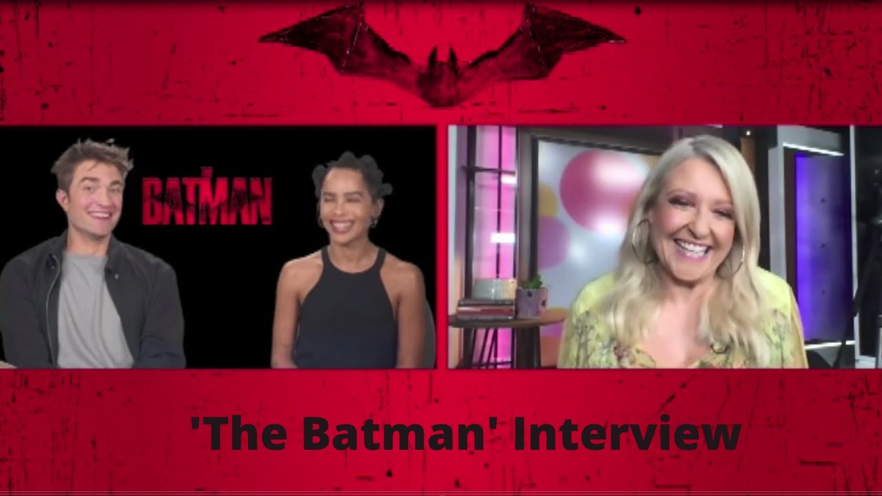 Robert Pattinson and Zoe Kravitz interview for 'The Batman' - YouTube
