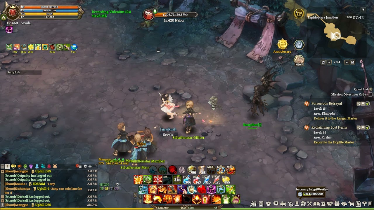 Tree of Savior | 3-Star Rexipher Assister Test - YouTube