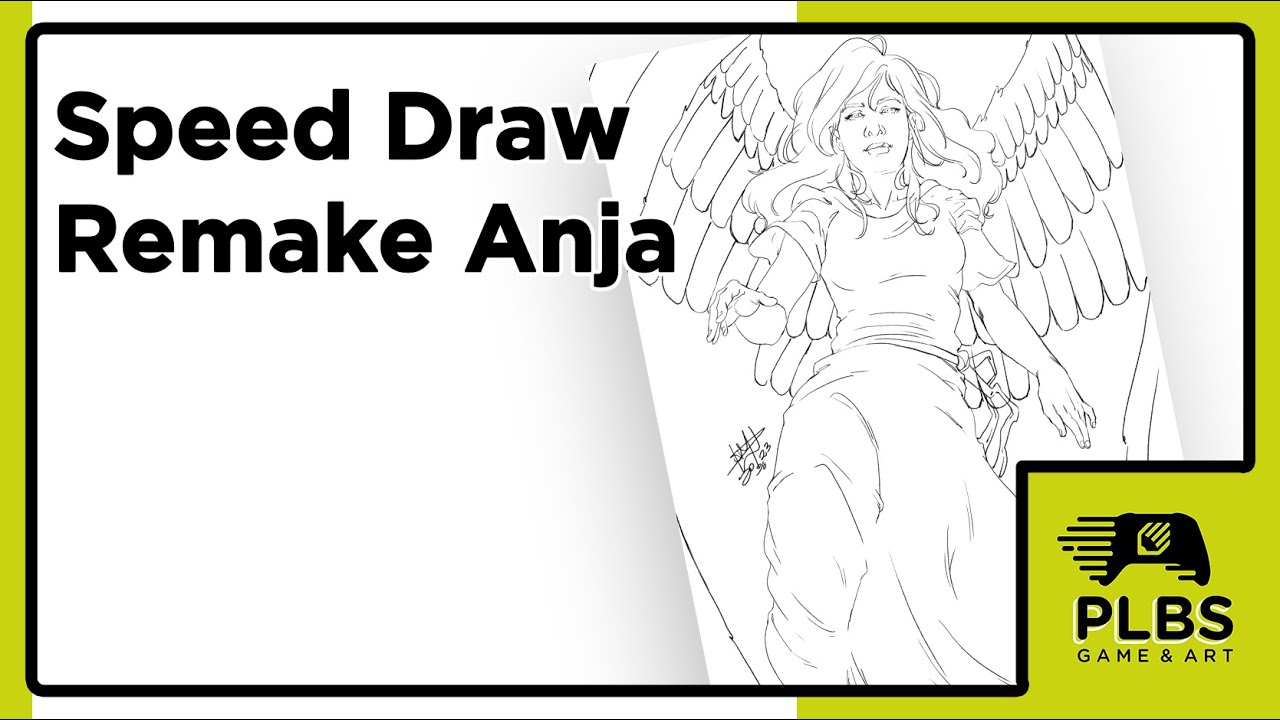 Speed Draw Remake Anja - YouTube