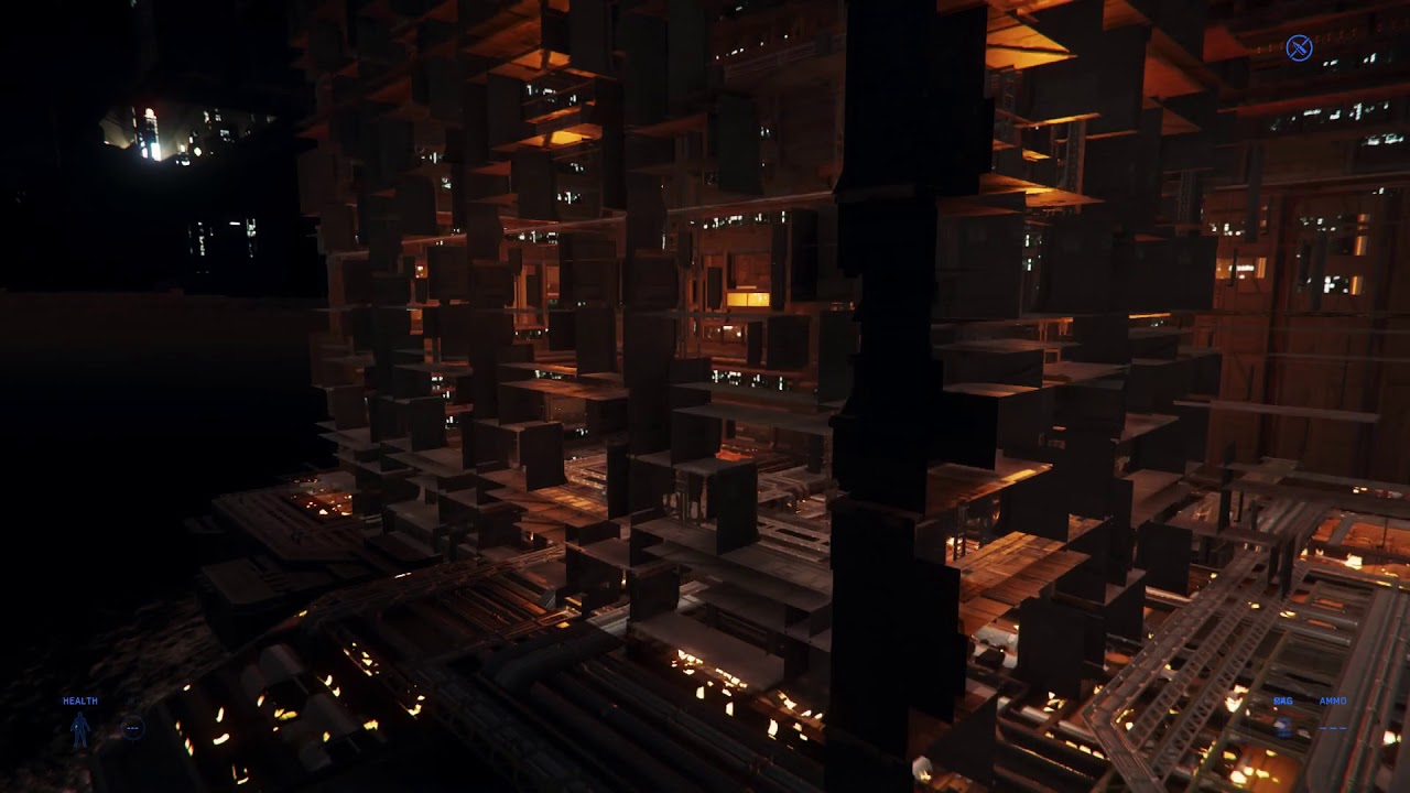 Star Citizen Lorville Clipping and Train Tracks - YouTube
