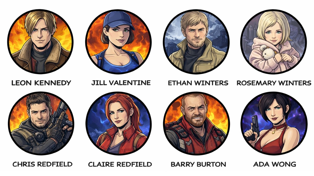 Every Resident Evil Main Character Explained in 23 Minutes - YouTube