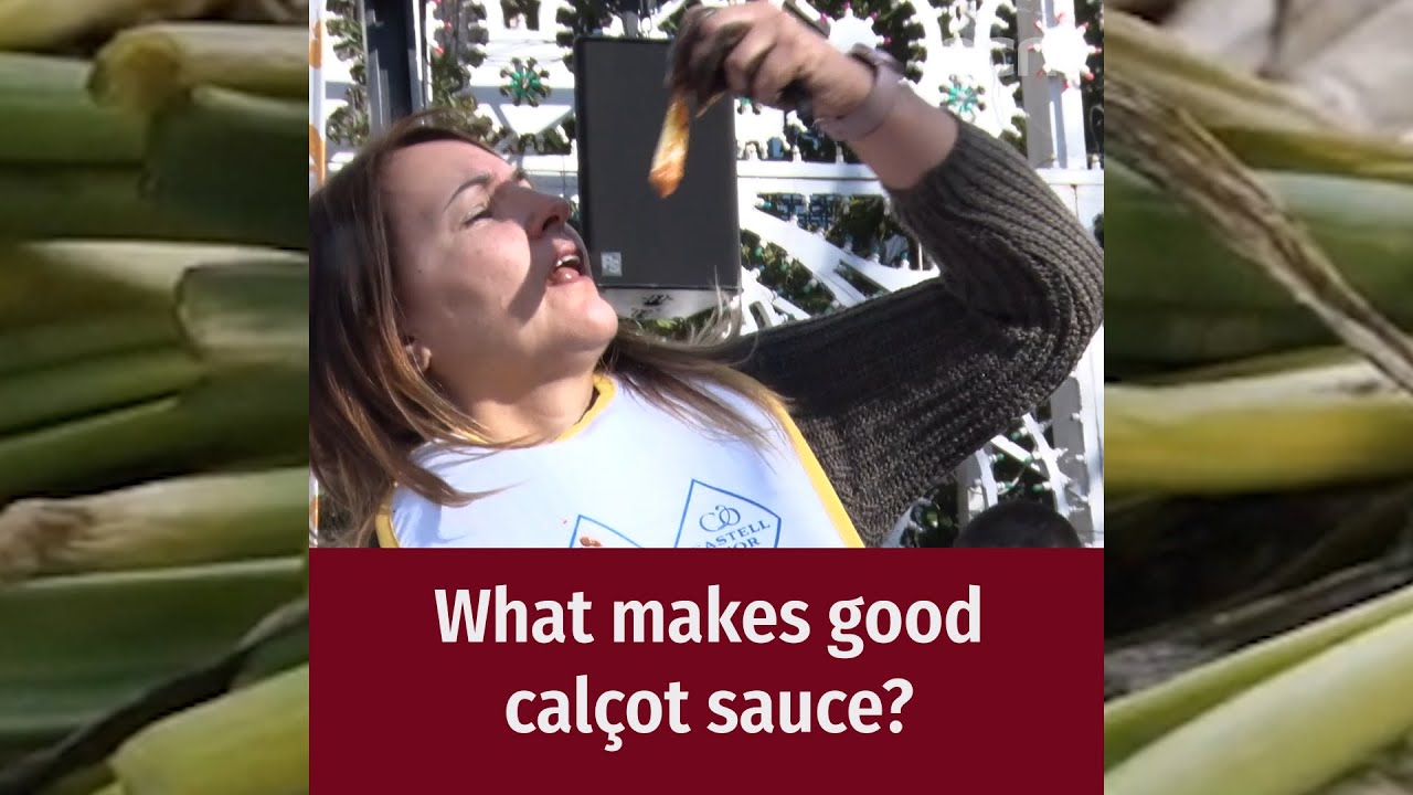 Recipe: how to make good calçot sauce - YouTube