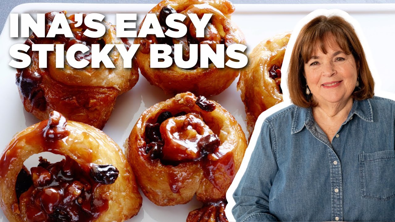 Ina Garten's Easy Sticky Buns | Barefoot Contessa | Food Network - YouTube