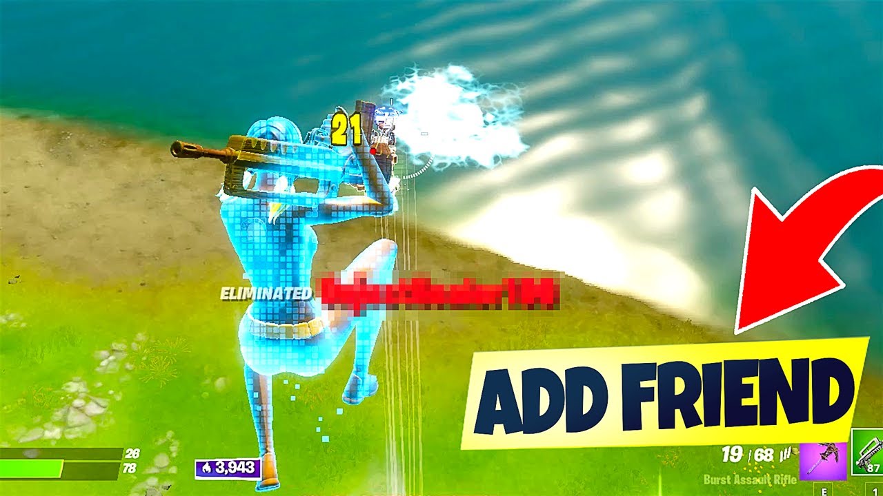 adding every player that I kill in fortnite... (confronting them) - YouTube