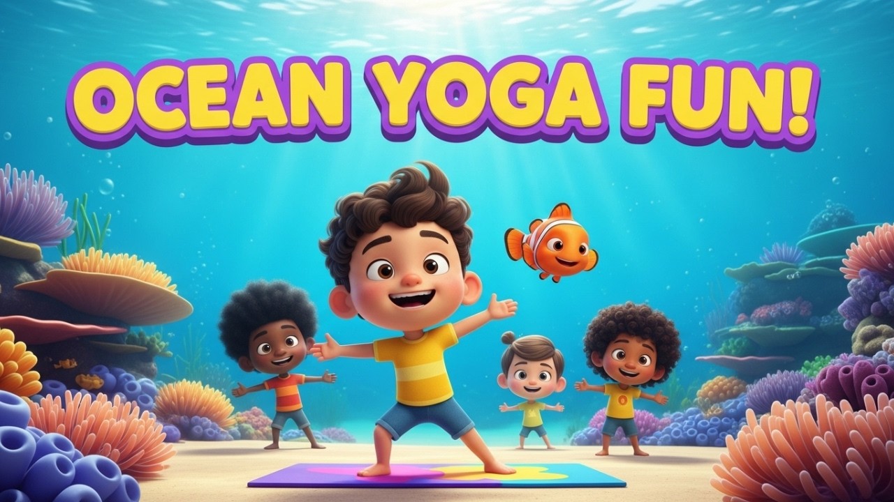Kids Ocean Yoga Adventure | Move & Explore Under the Sea! - YouTube