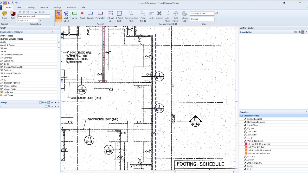 Create a New eTakeoff Project - YouTube