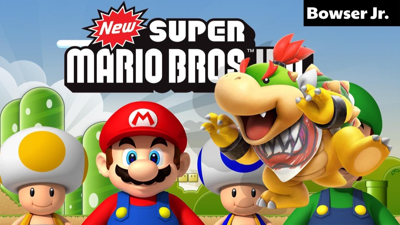 New Super Mario Bros - Bowser Jr. - YouTube