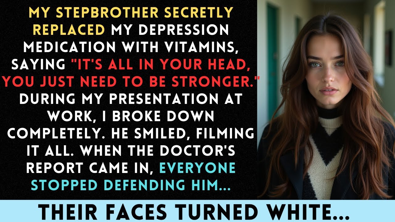 My Stepbrother Mixed My Depression Medication With Vitamins To Help Me ...