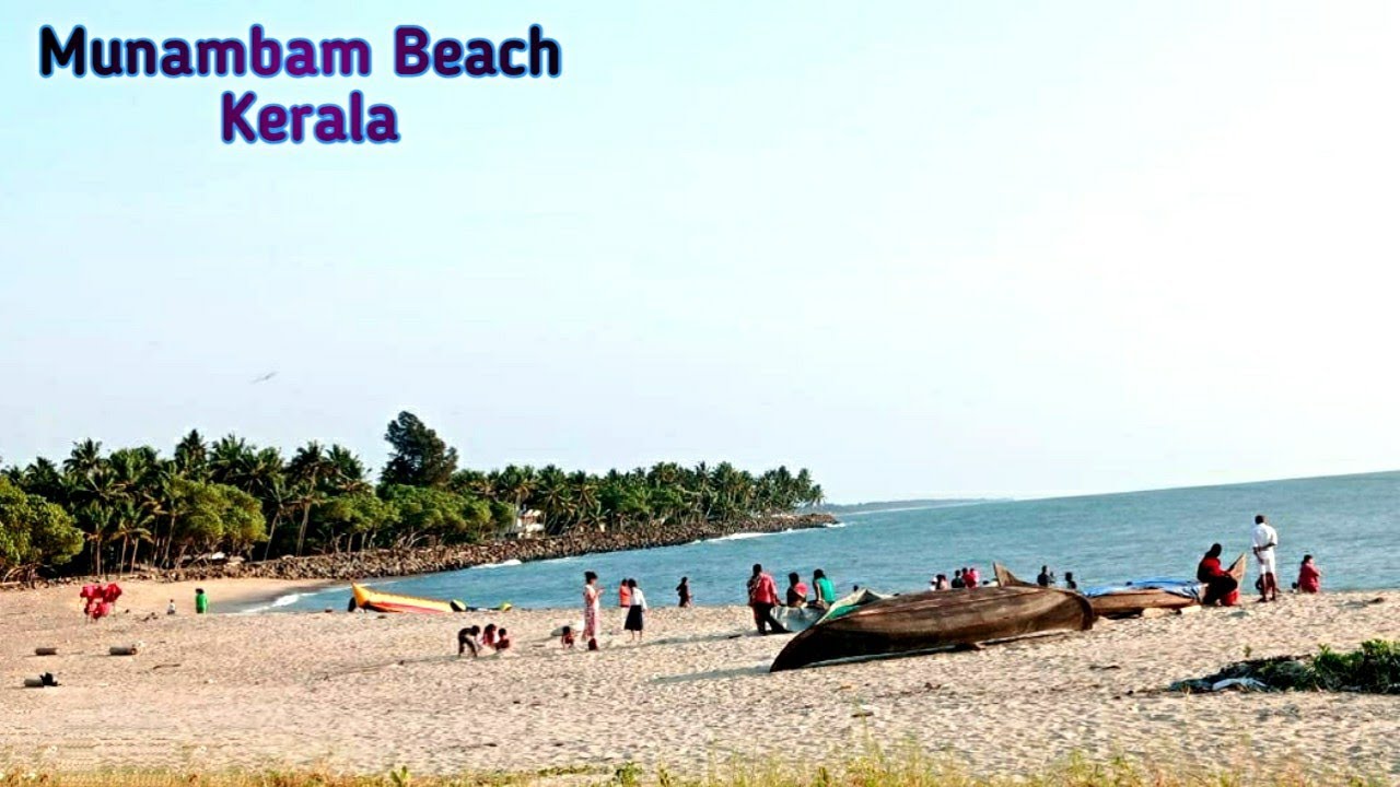 Munambam Beach Kerala Kochi | #munambambeach | vinu sweet home - YouTube