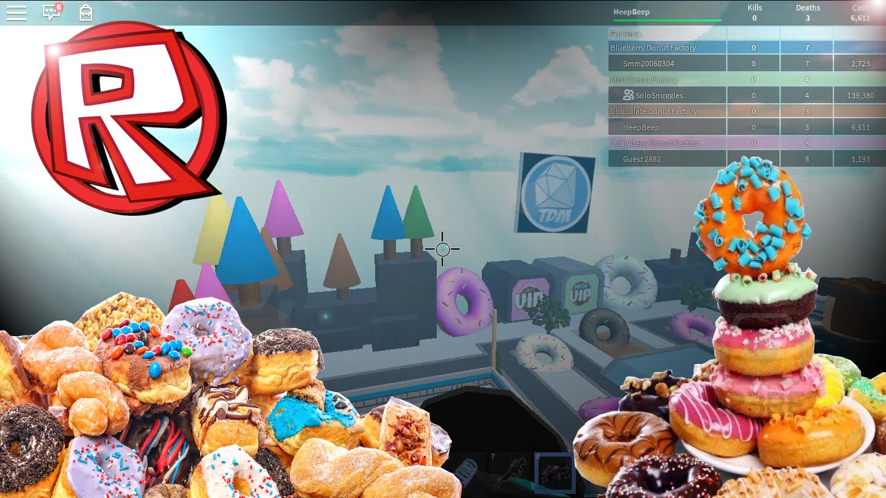 "YOU LAUNCHED ME!!!" (Roblox) Donut Factory Tycoon! - YouTube