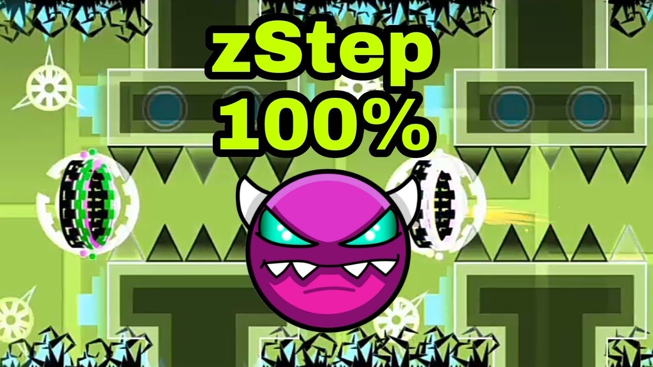 zStep by IIINePtunEIII 100% médium demon Geometry dash 2022 - Belword ...