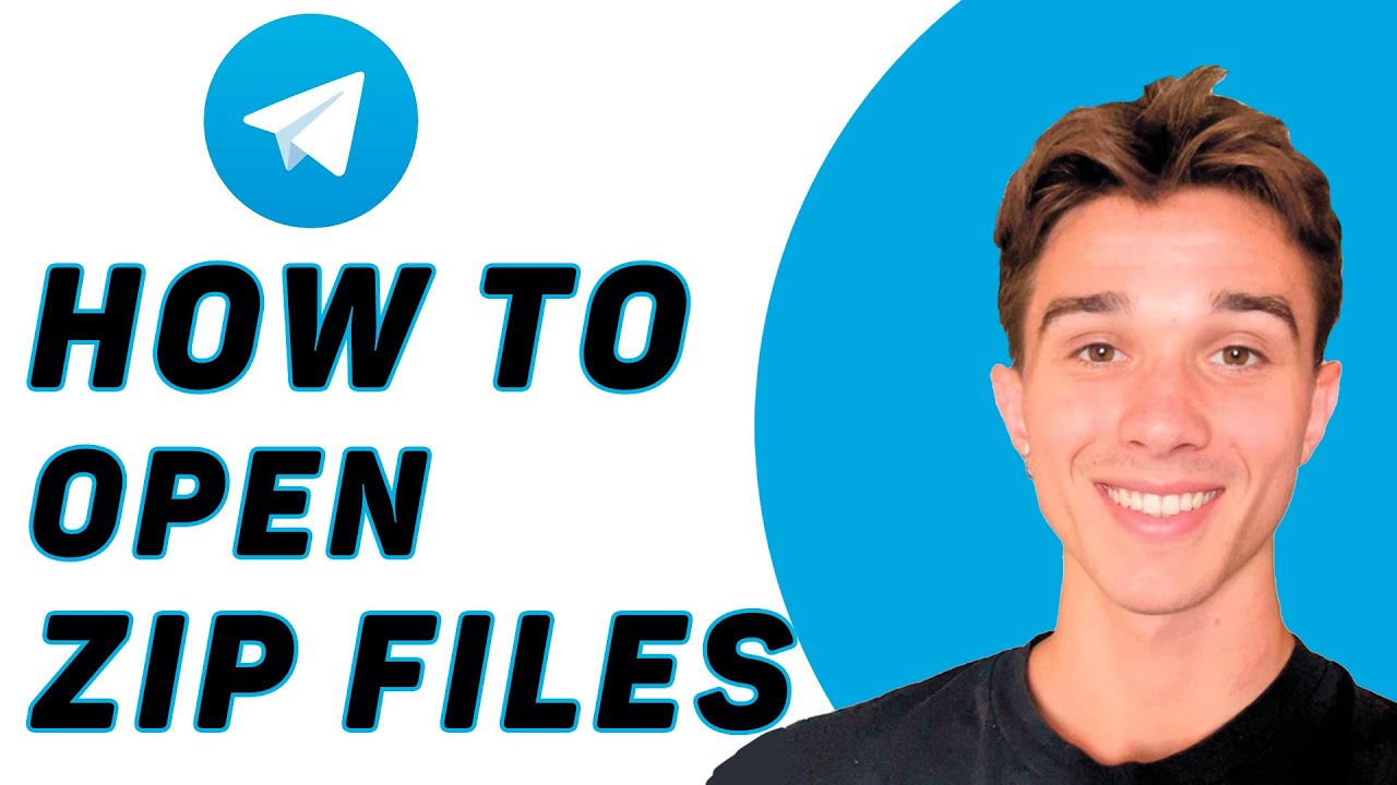 How to Open Zip Files on Telegram Easy - YouTube