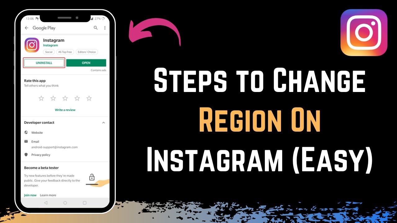 Instagram Tutorial: How to Change Region /Country on Instagram ! - YouTube