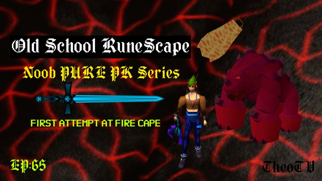 NEW PLAYER FIRST TIME DOING JAD/FIRE CAPE - PURE (FIRE CAPE FRIDAY ...