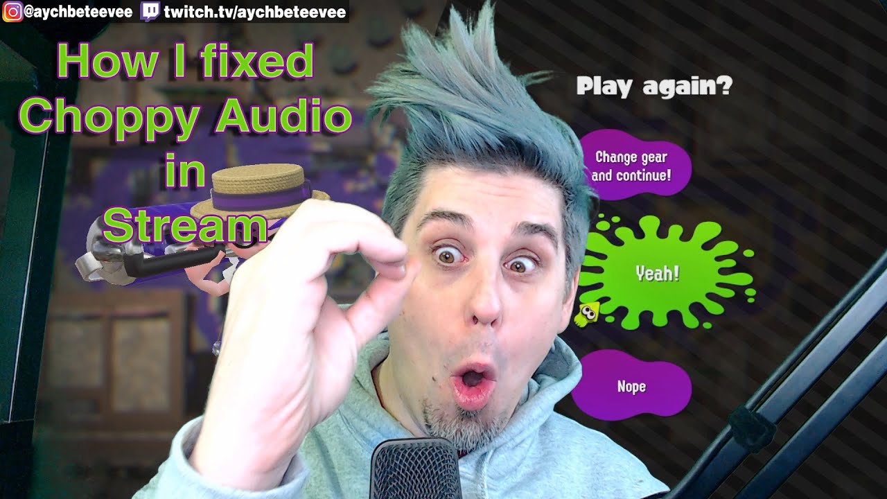 How to Fix Choppy (Robot Voice sounding) Audio in a Live Stream - YouTube