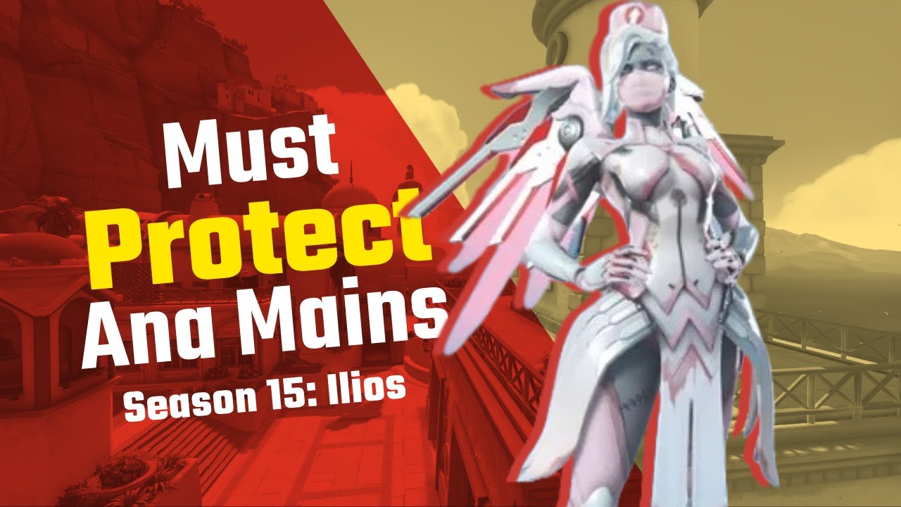 Must protect Ana Mains - Platinum Season 15 - Mercy Overwatch 2 - YouTube