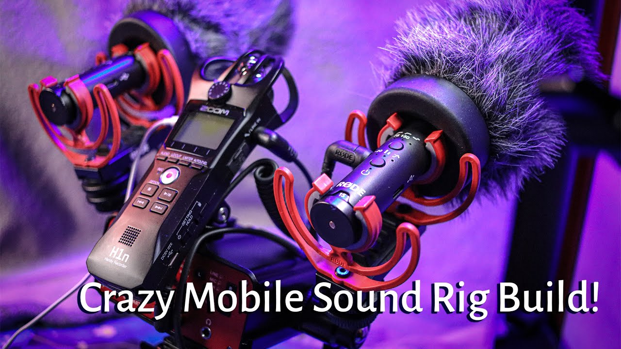 Building a 2 channel mobile sound rig with Zoom H1n, Saramonic SR-PAX1 ...