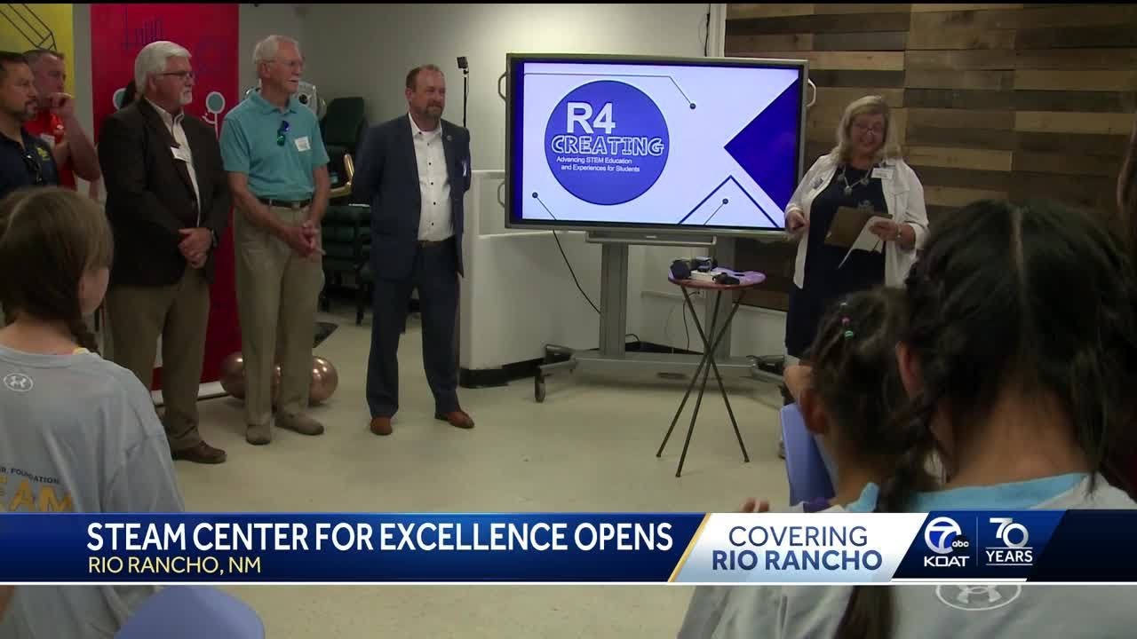STEAM Center for Excellence opens in Rio Rancho - YouTube