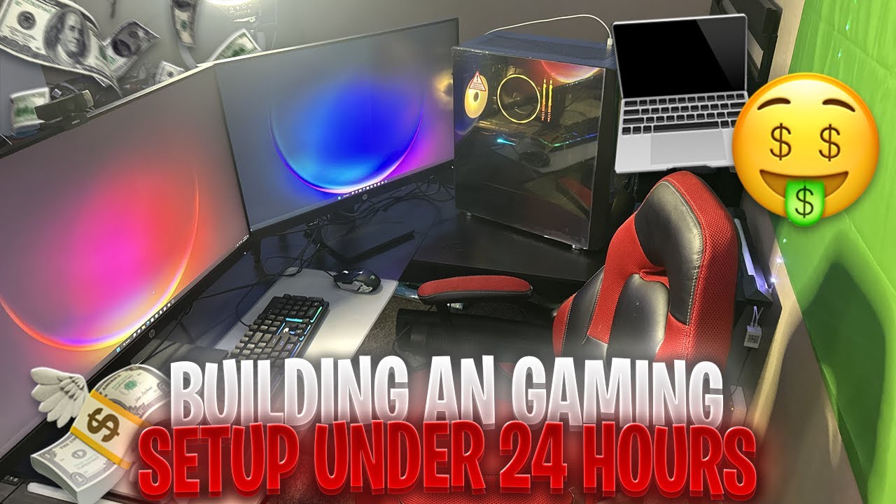 BUILDING THE BEST GAMING SETUP IN 24 HOURS - YouTube