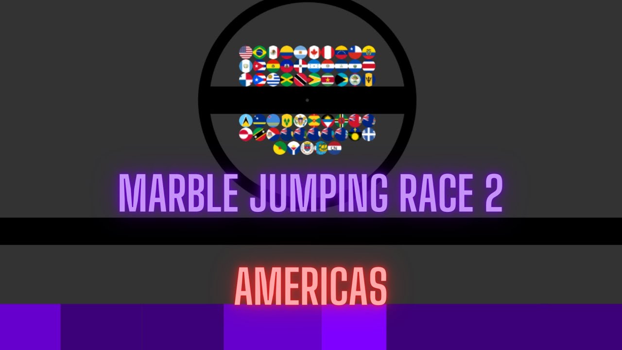 Marble Jumping Race 2 - Americas - YouTube