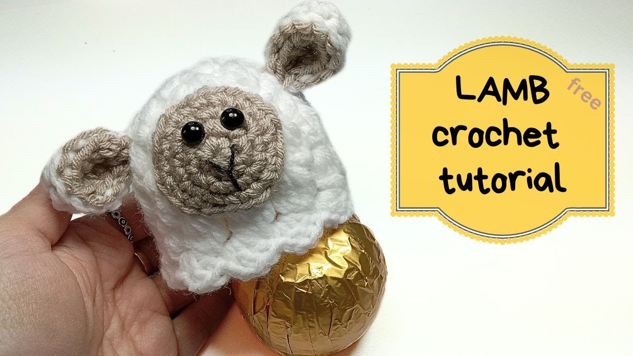 Crochet Lamb Chocolate Orange Cozy: Adorable DIY Tutorial! - YouTube