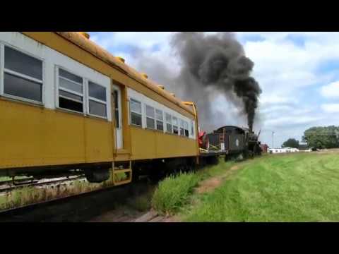 Prairie Village, South Dakota train ride with 0-6-0, #29 - YouTube