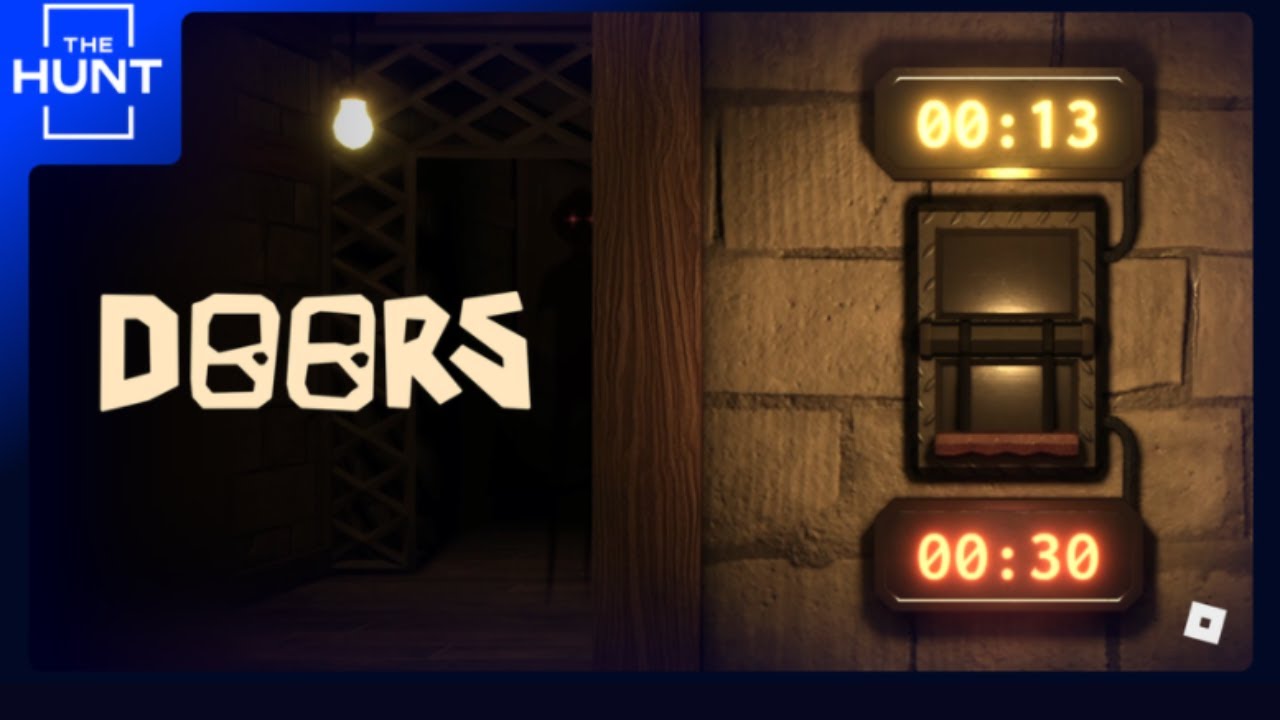 Roblox Doors - "The Backdoor" Full Playthrough | The Hunt: First Edition - YouTube