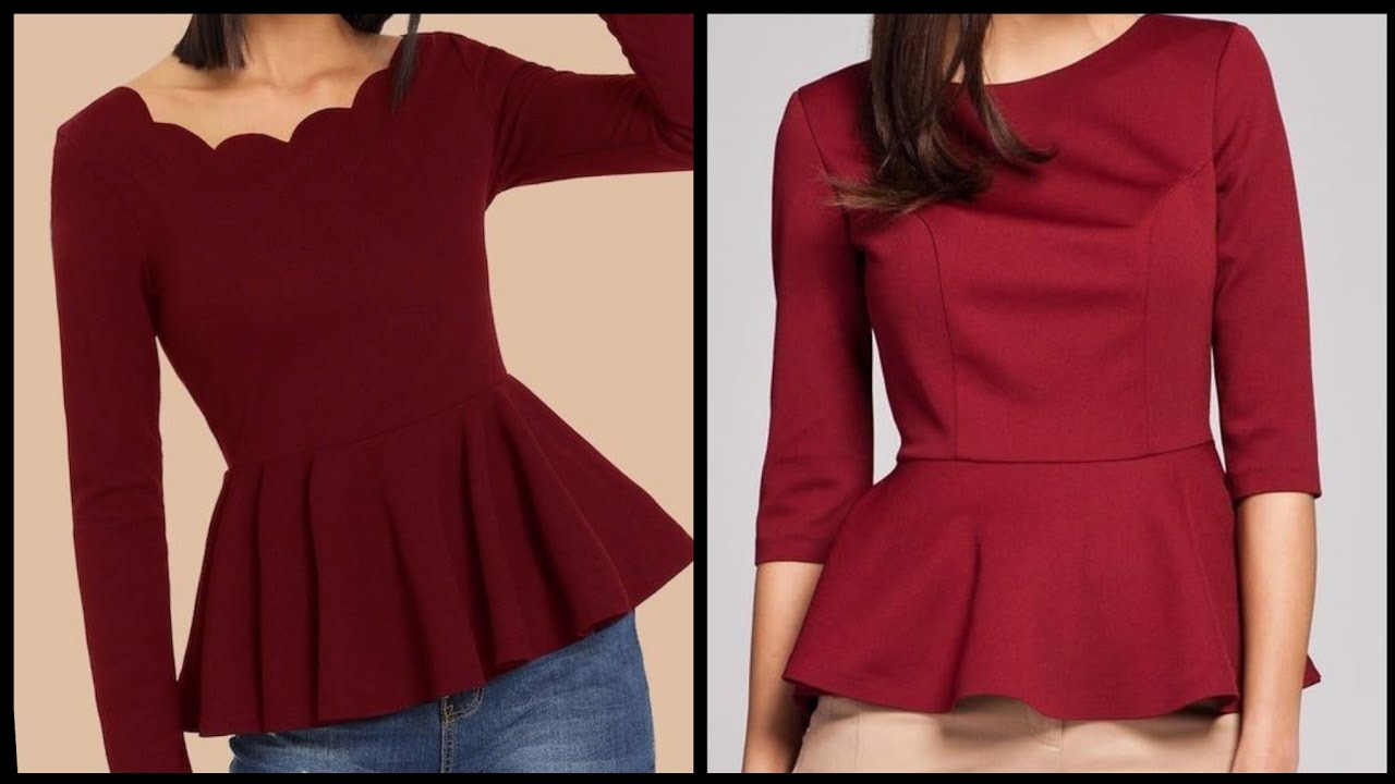 Red tops designs ideas 2022 ♥️ - YouTube