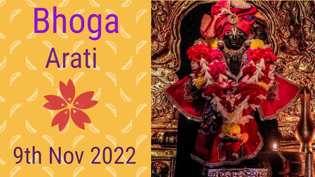 Bhoga Arati Sri Dham Mayapur - November 09, 2022 - YouTube