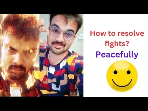 Simple solution to resolve fights and debates😇🙂 - YouTube