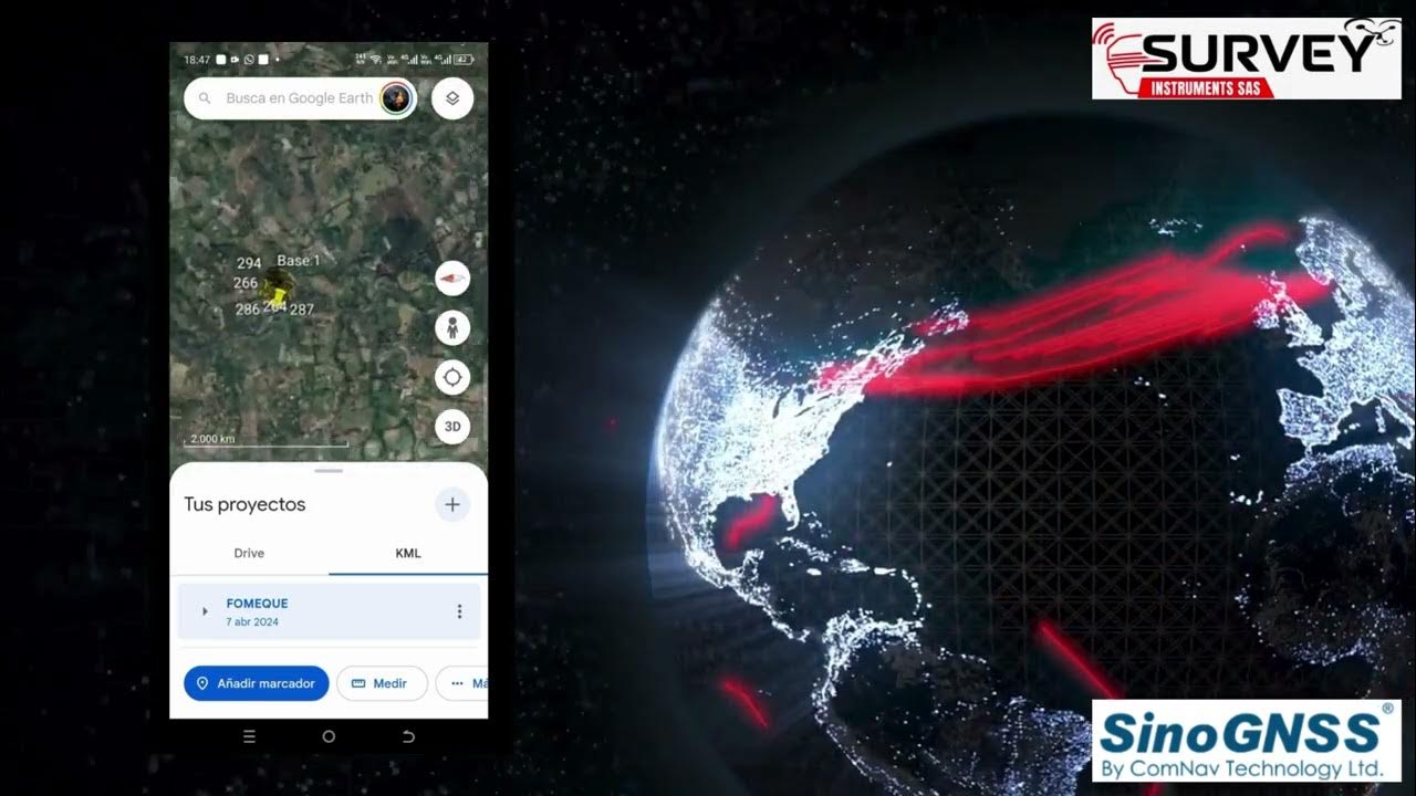 6. CÓMO EXPORTAR MIS PROYECTOS TOPOGRÁFICOS DESDE LA APK SURVEY MASTER – COMNAV SINO GNSS. - YouTube