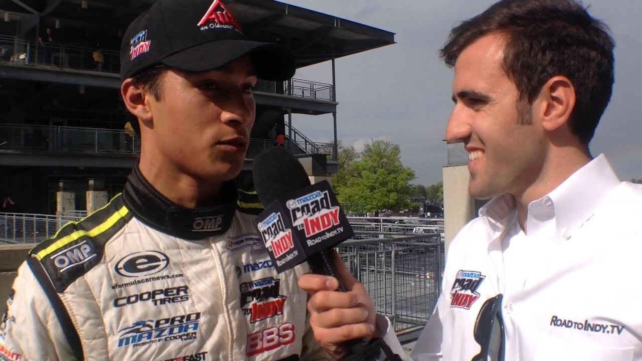 #R2IndyTV - #GPofIndy, Pro Mazda Race 1 recap, Neil Alberico - YouTube