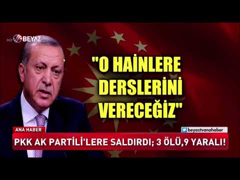 PKK AK Partili'lere Saldırdı 2018