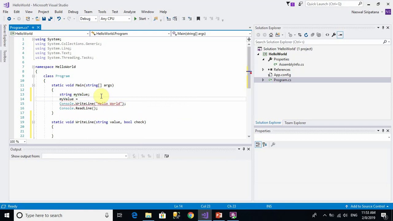 07 Variables ตัวแปร - YouTube
