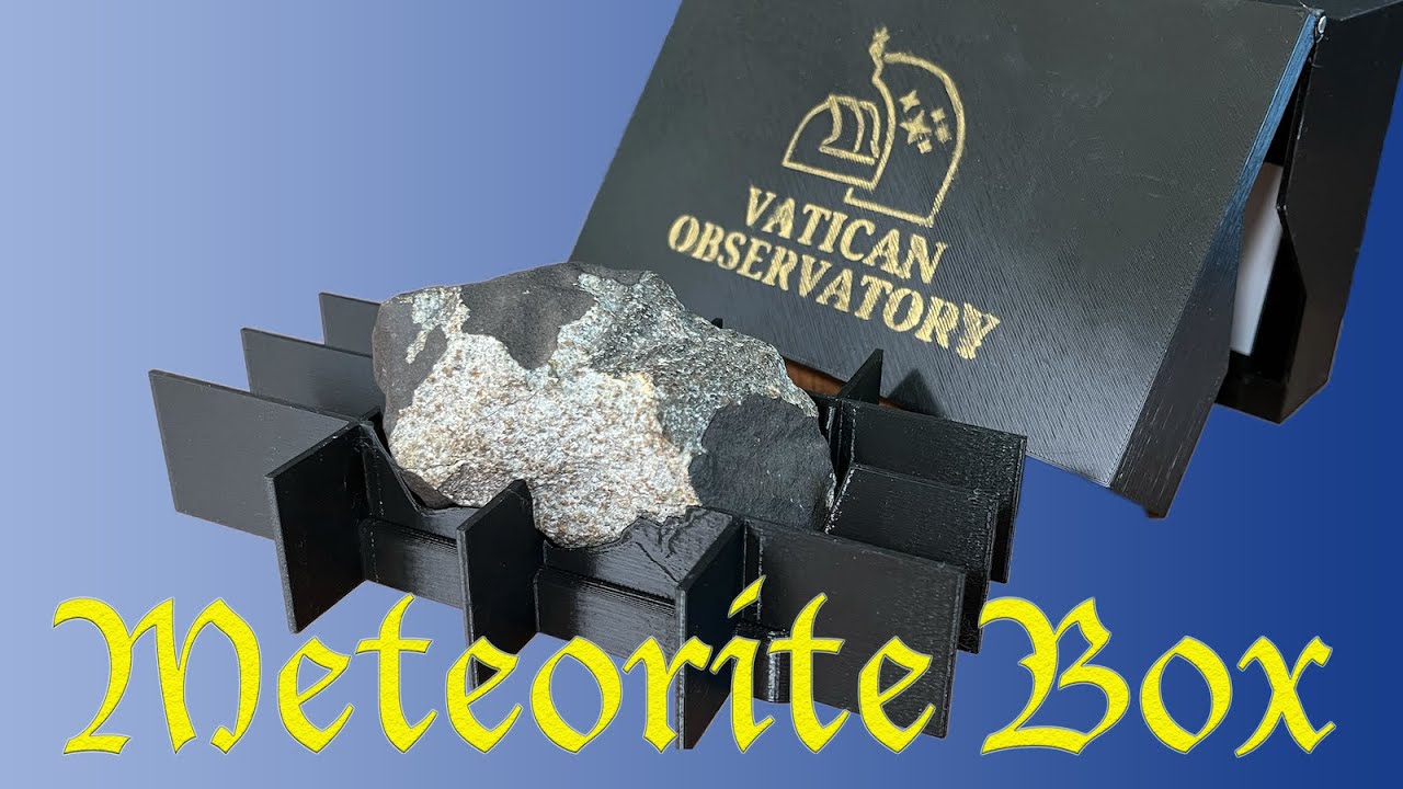 Custom Box for a Meteorite - YouTube