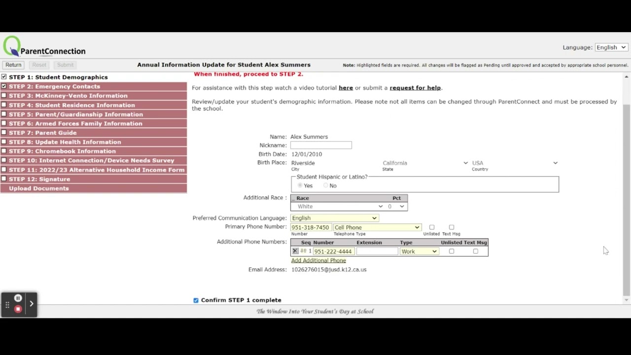 AIU 22/23 STEP ONE Student Demographics - YouTube