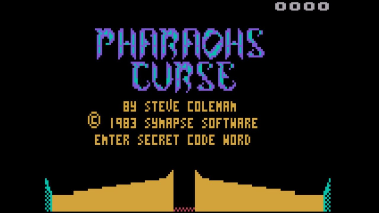 Проклятие фараона на "Pharaoh's Curse" Atari 800.FULL PLAY, 60fps! Game ...