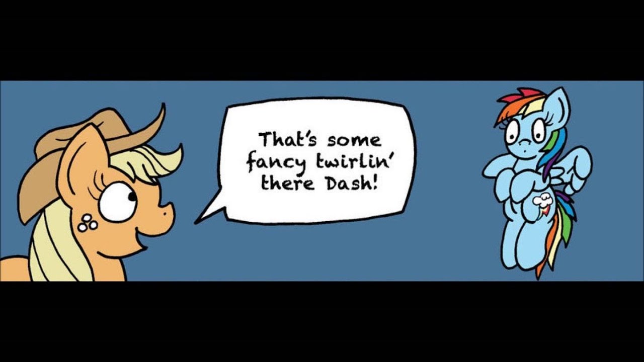 The Tell-Tale Twirl (MLP Comic Dub) - Gina M - YouTube