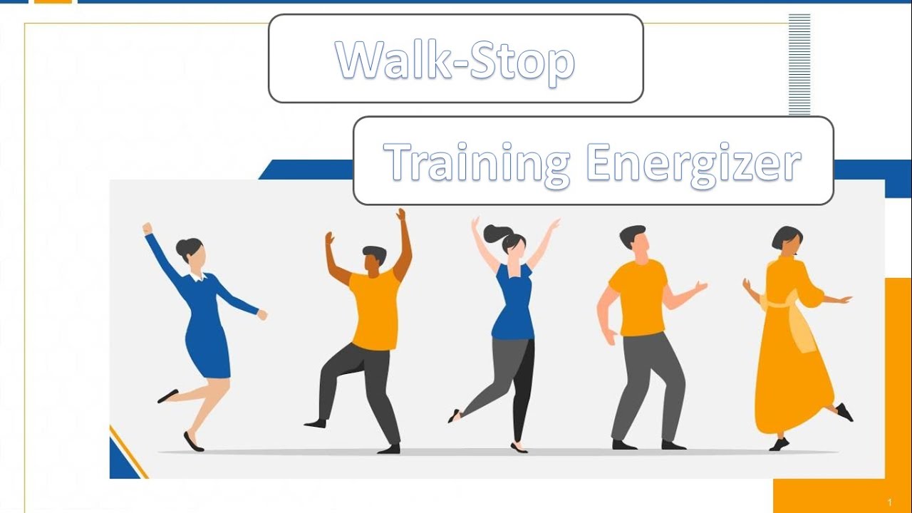 Training Energizer | Walk - Stop | DIET Rajouri | Ayaz Raina - YouTube