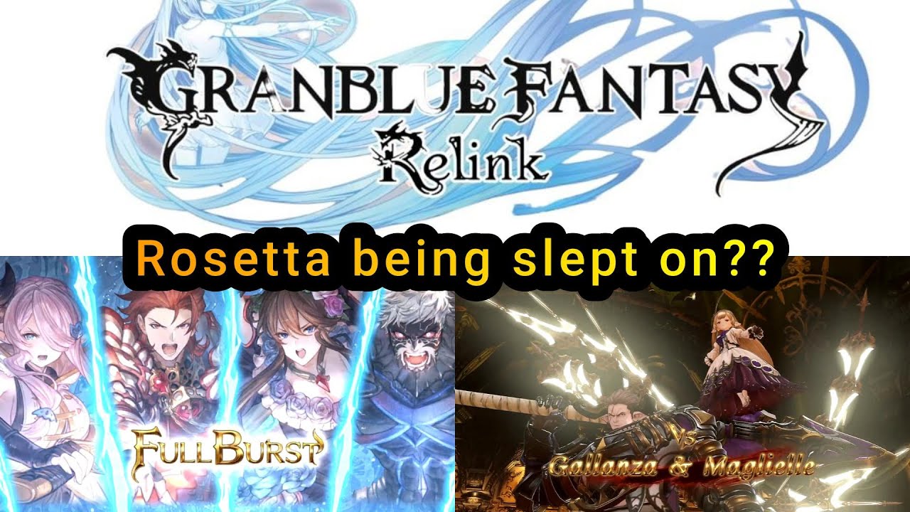 Granblue Fantasy Relink Rosetta Gameplay vs the most annoying Proud ...
