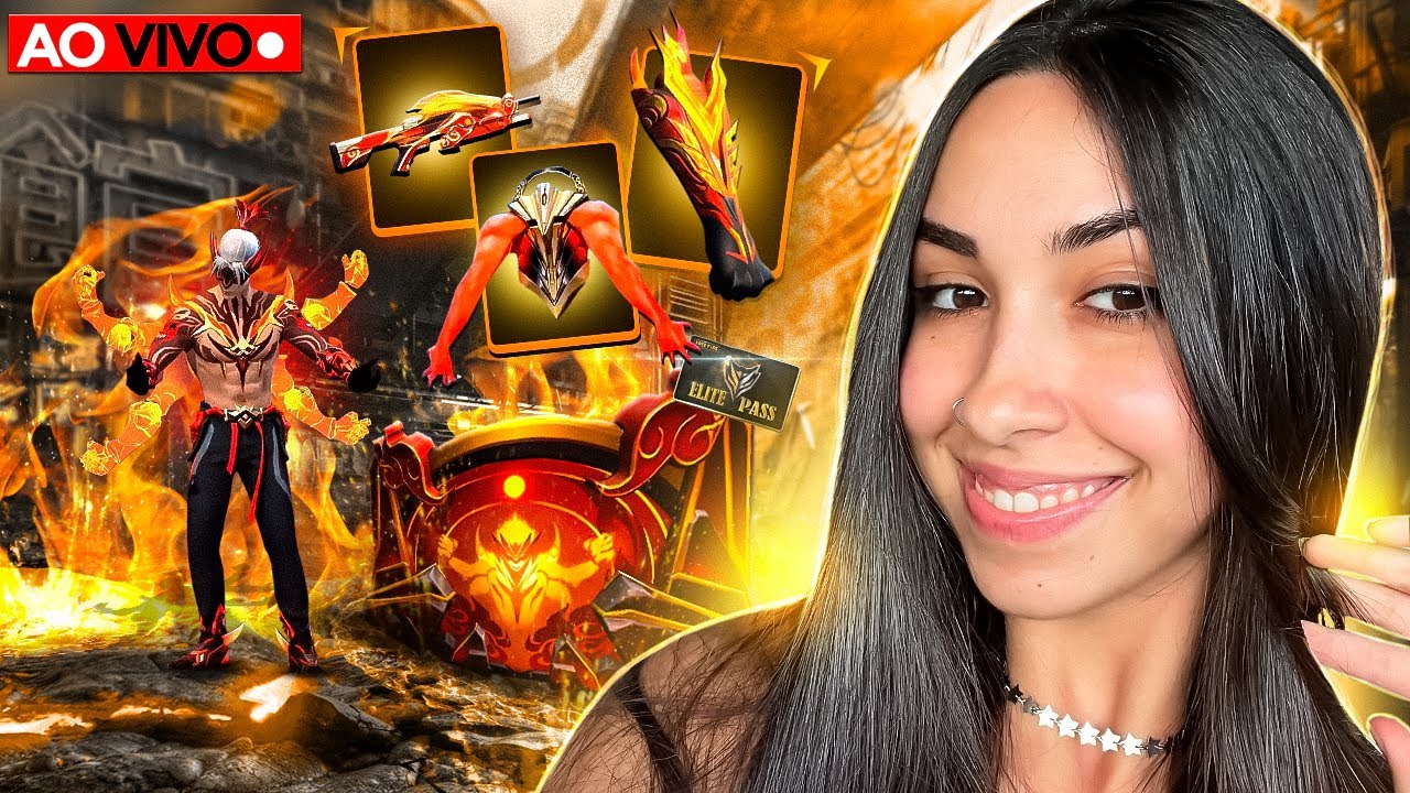 😍 NOVO PASSE CHEGANDO 😍 FREE FIRE AO VIVO LETHICIAX FF - YouTube