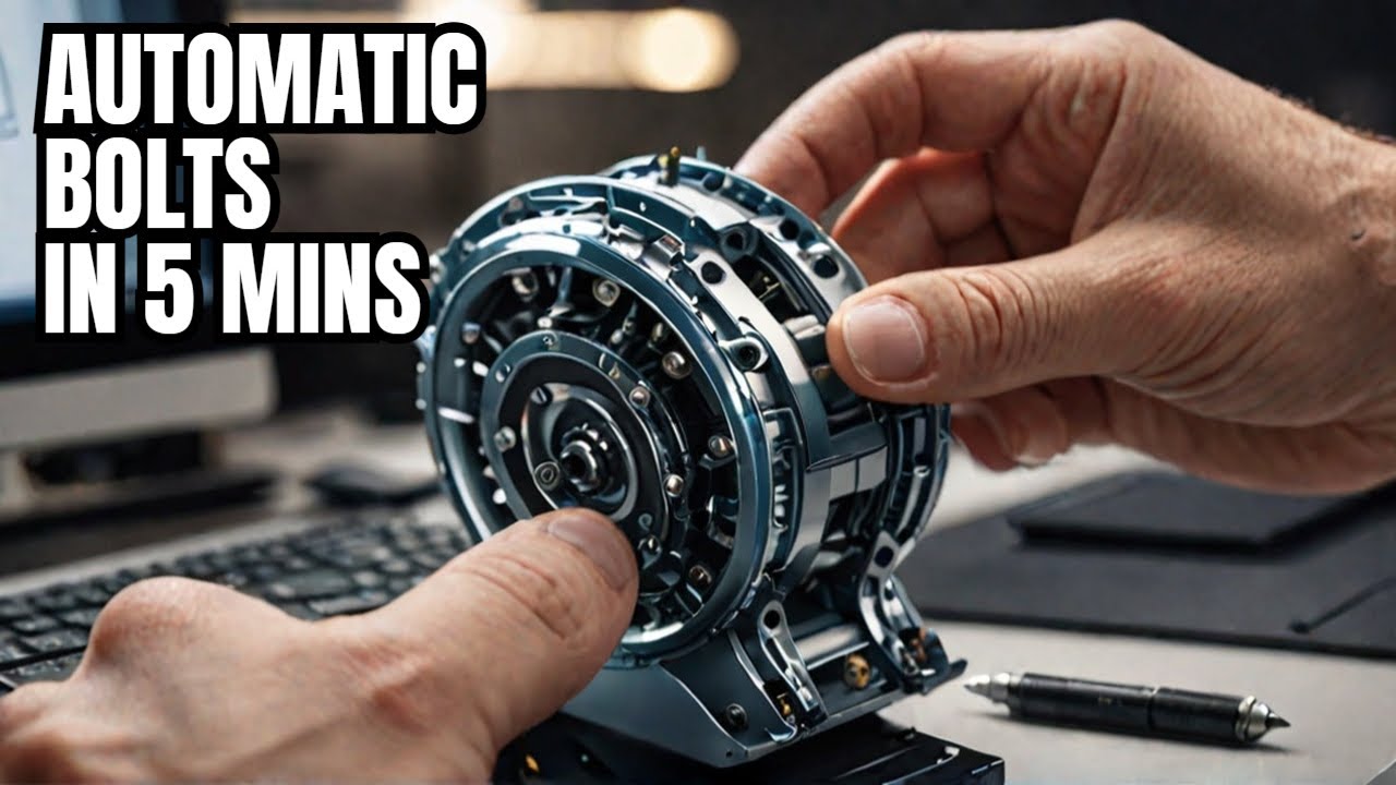 Get Automatic Bolts in NX CAD in Just 5 Minutes with This Trick! - YouTube