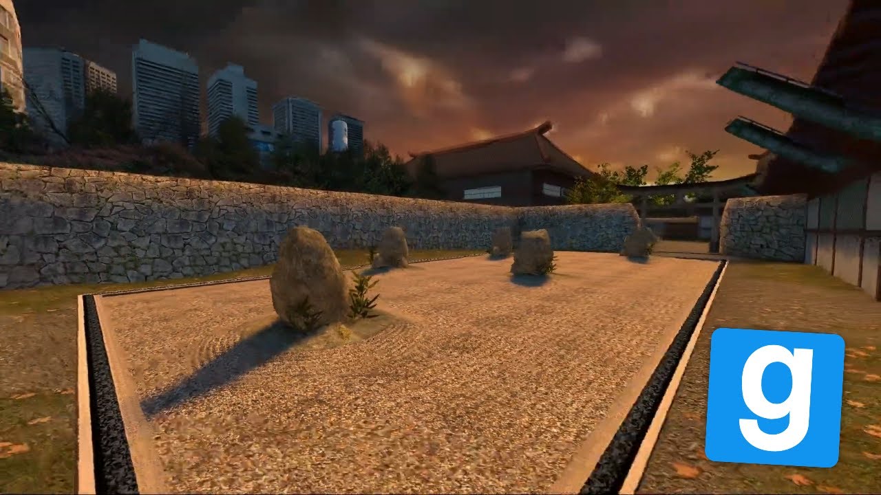 Garry's Mod Map Review: Shrine - NeoTokyo (Japan Shrine Map) - YouTube