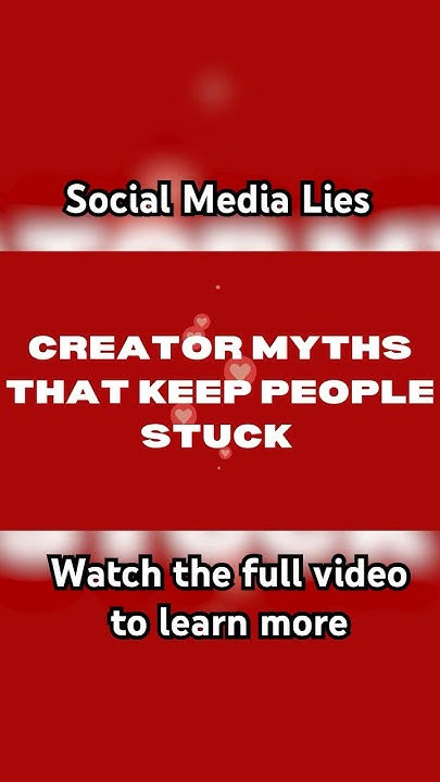 Unlocking Creator Myths | Social Media Tips | Decoding YouTube"s Algorithm - YouTube