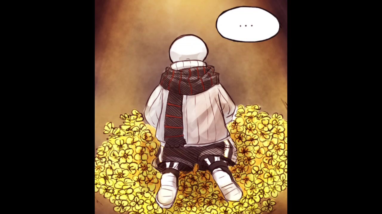 Flower Fell sad comic Sans x Frisk - YouTube