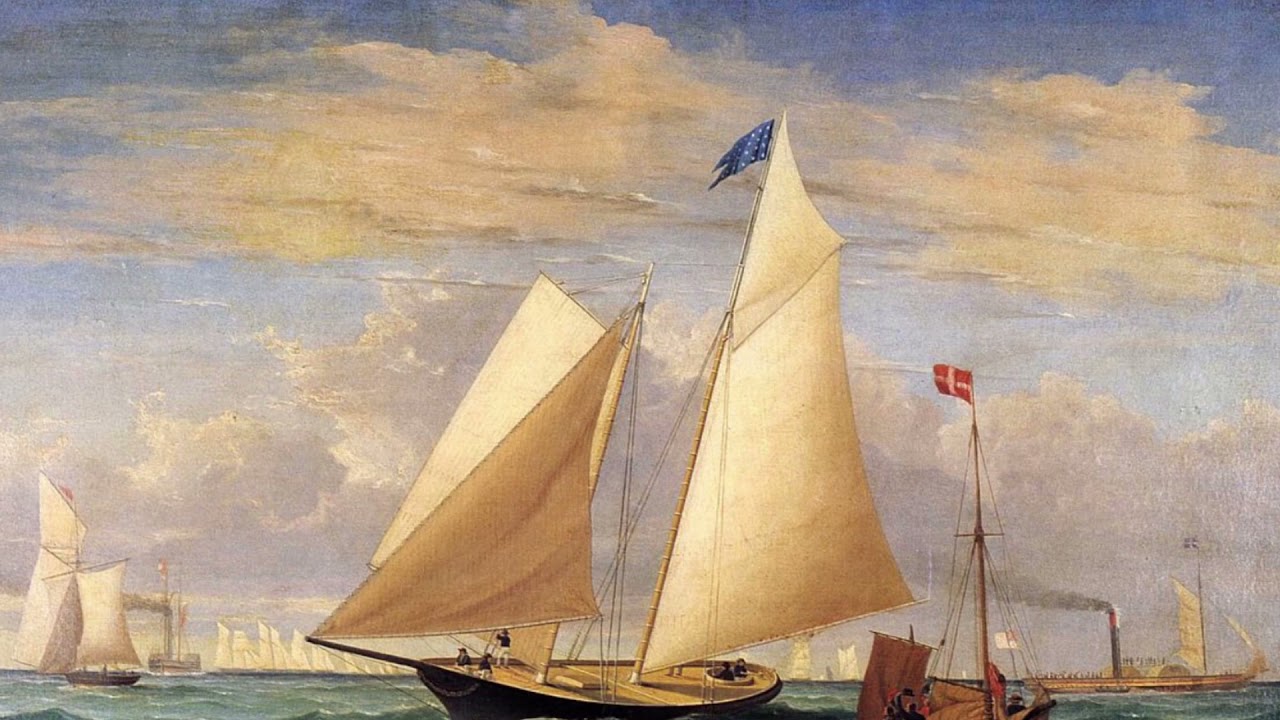 America 1851. Video 6. Installing the keel, stem, stern & bulwark ...