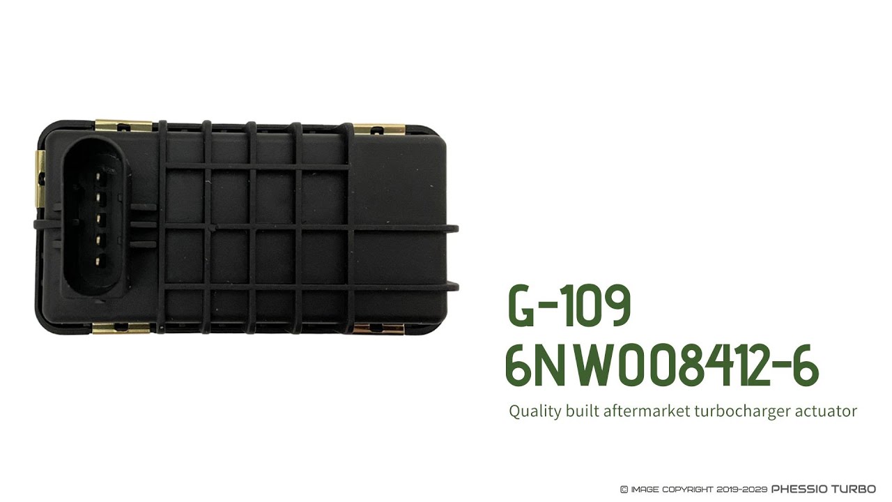 G109 6NW008412 Electronic Actuator For A6480960099 A6480960299 Turbo On ...