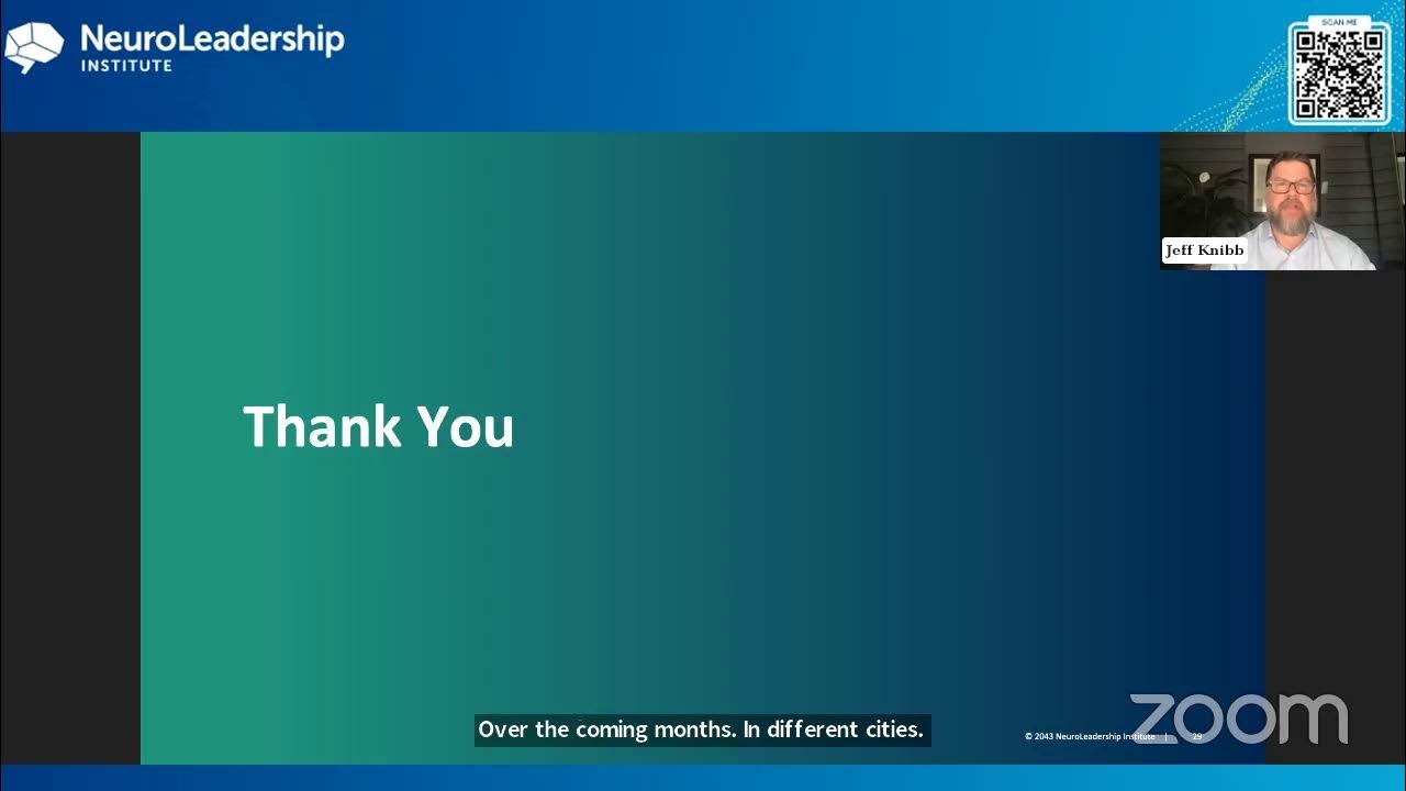 NeuroLeadership Institute Webinar | Psychosocial Risks: Leadership and Tools - YouTube